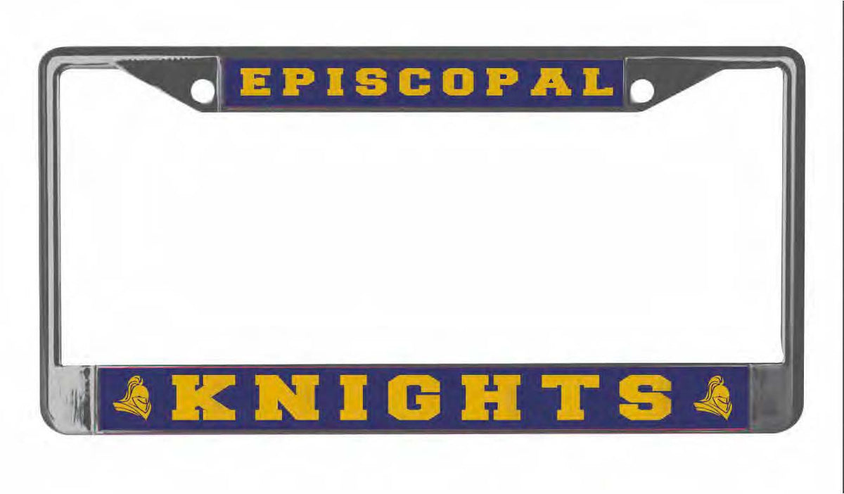 Knights License Plate Frame – Episcopal School Store